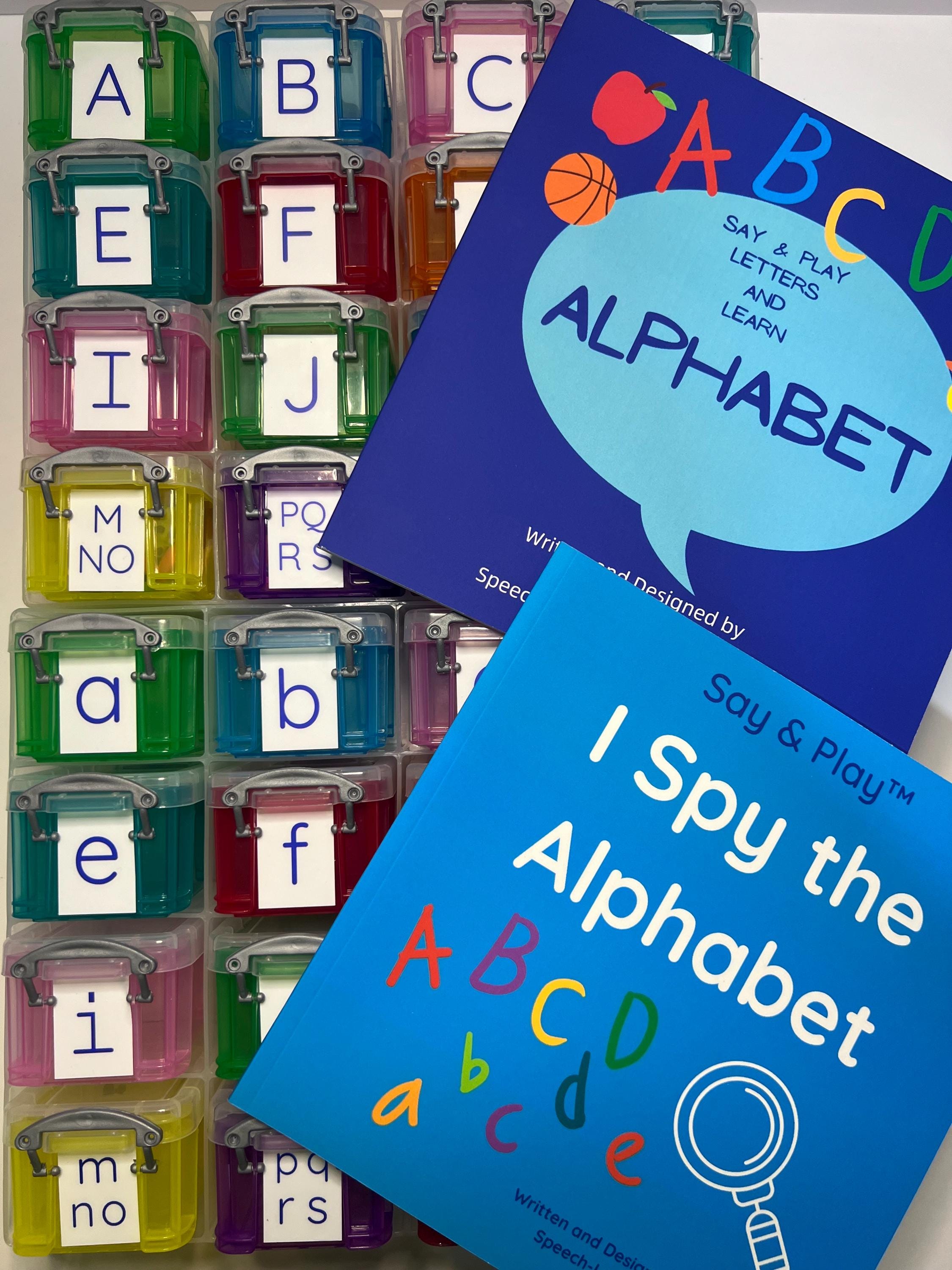 Alphabet Learning Kit: 7 Objects per Letter - Beginning Sounds, Mini ...