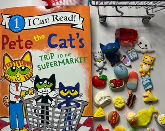Story Kit Pete the Cat STORY PROPS Pete the Cat Goes Camping Book ...