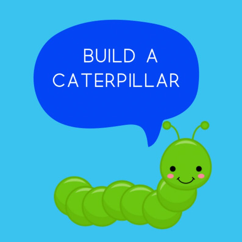Hungry Caterpillar Printable Activity-hungry Caterpillar Story Prop - Etsy