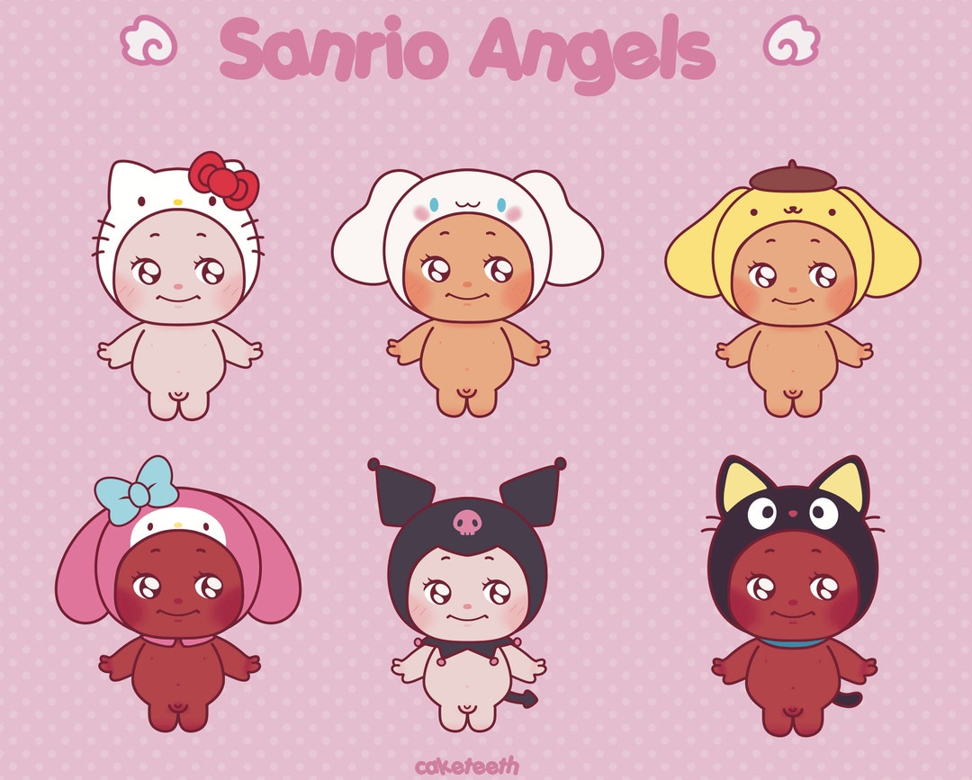 Adorable Sonny Angel Popular Animal Characters Matte Sticker - Etsy