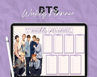 KPOP Lightsticks Digital Stickers Digital Planner Stickers - Etsy