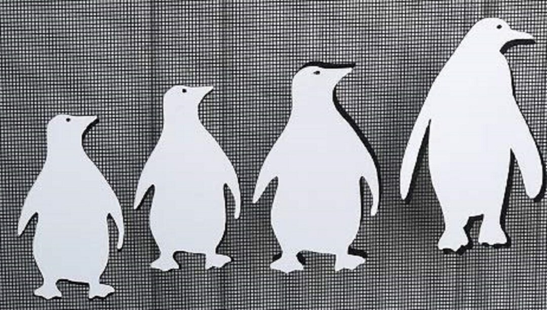 Penguin Family Flexible Screen Magnets: Two-sided, for Non Fold-up ...
