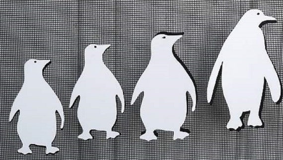 Penguin Family Flexible Screen Magnets: Two-sided for Non | Etsy