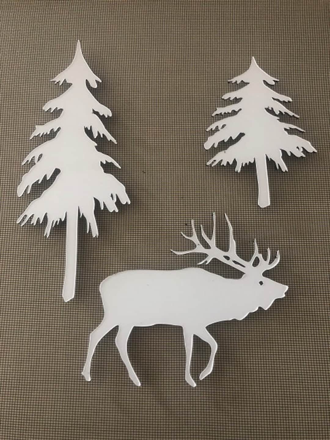 Dcentral® ELK Flexible Safety Screen Magnets: Double-sided. Decorative ...