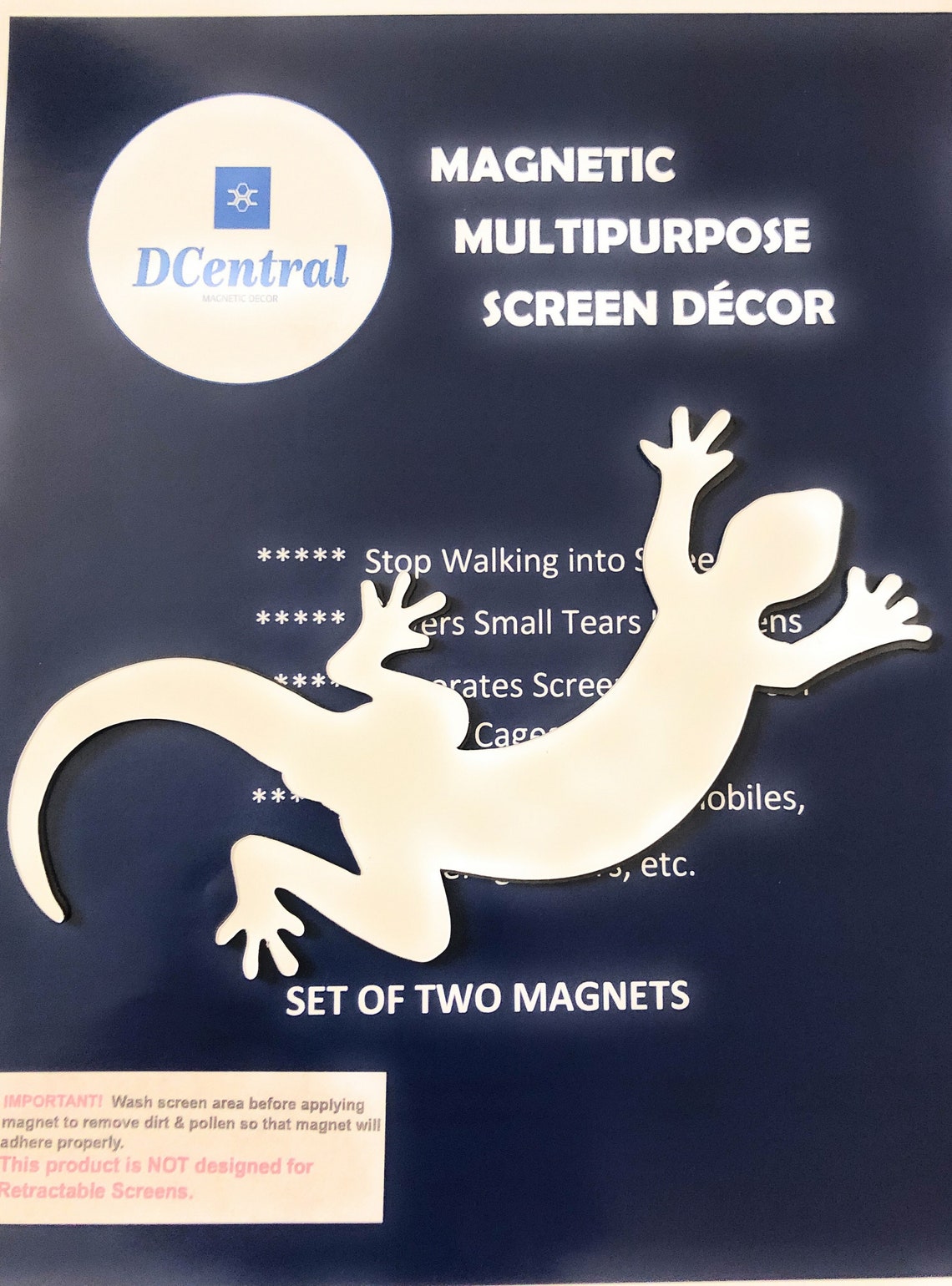 Gecko Flexible Screen Magnet Double-sided for Non Fold-up | Etsy