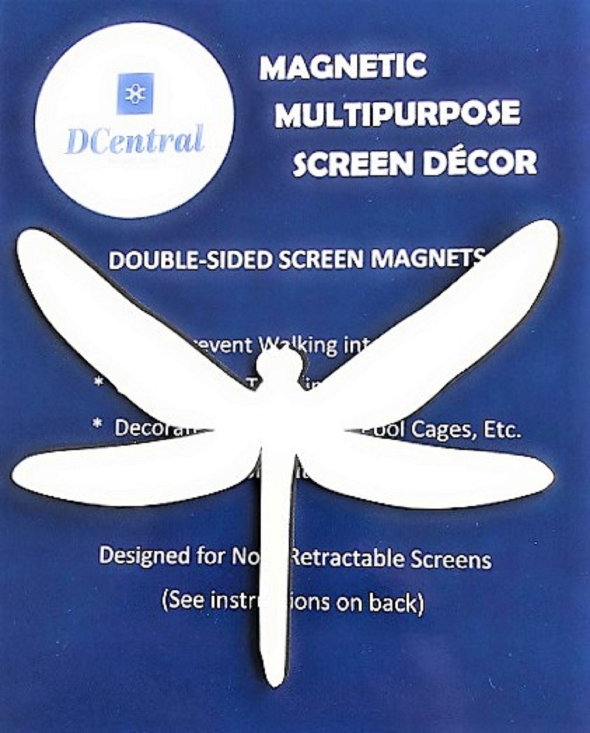 Dragonfly Flexible Screen Magnet; Double-sided, for Non Fold-up Screens ...