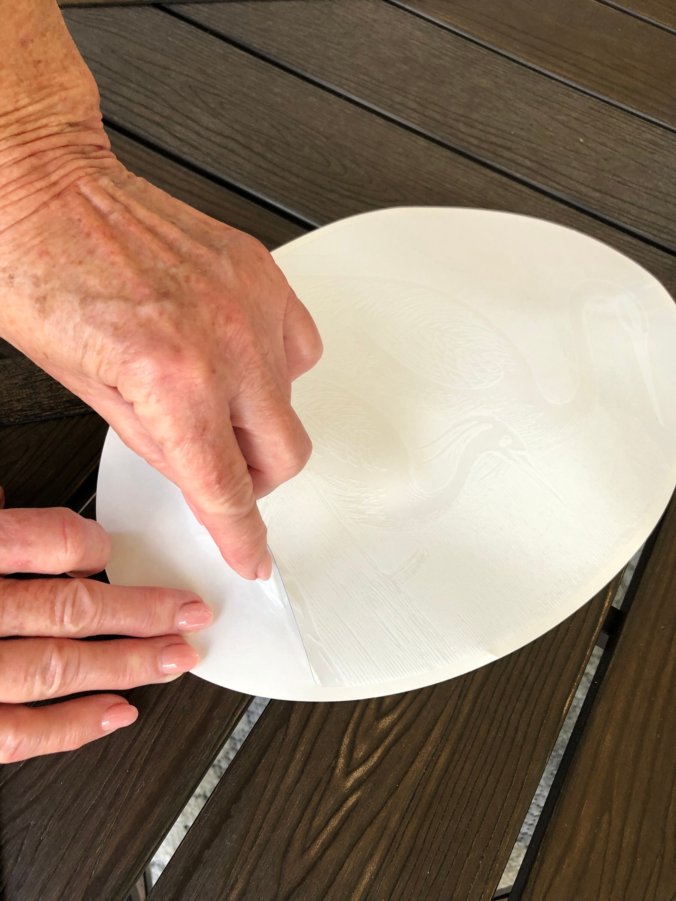 Deer Family Window Cling Vinyl etched Glass Decorative Decal 8 X 12 ...