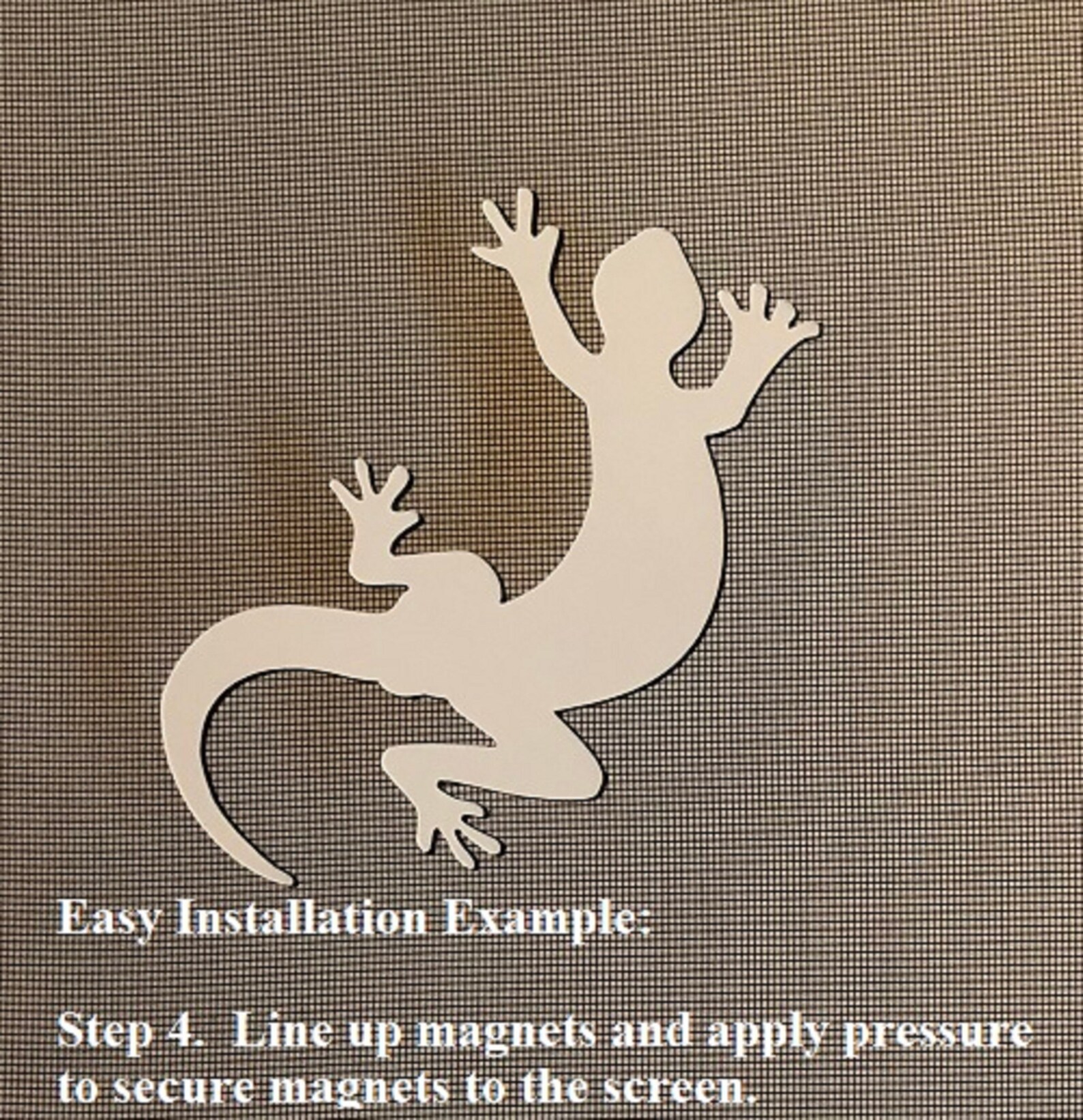Two Geckos Flexible Screen Magnet Double-sided. Bright - Etsy