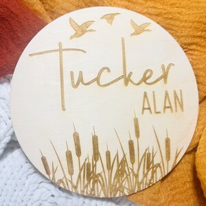 Duck Hunting Baby Announcement and Milestone Markers - Baby Milestone ...