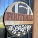 Football Door Hanger Welcome Sign Door Decor - Etsy