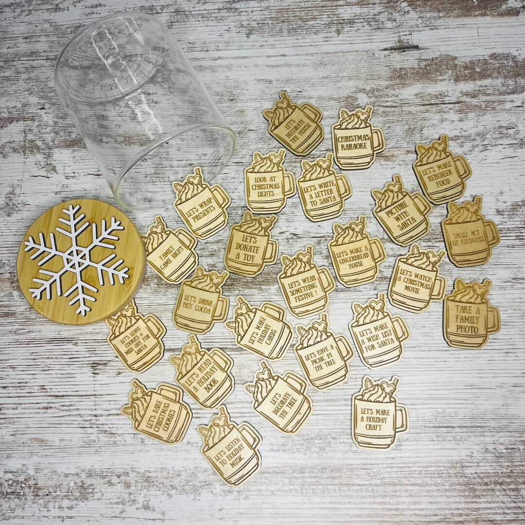 Winter Activity Tokens - Christmas Activity Tokens - Etsy