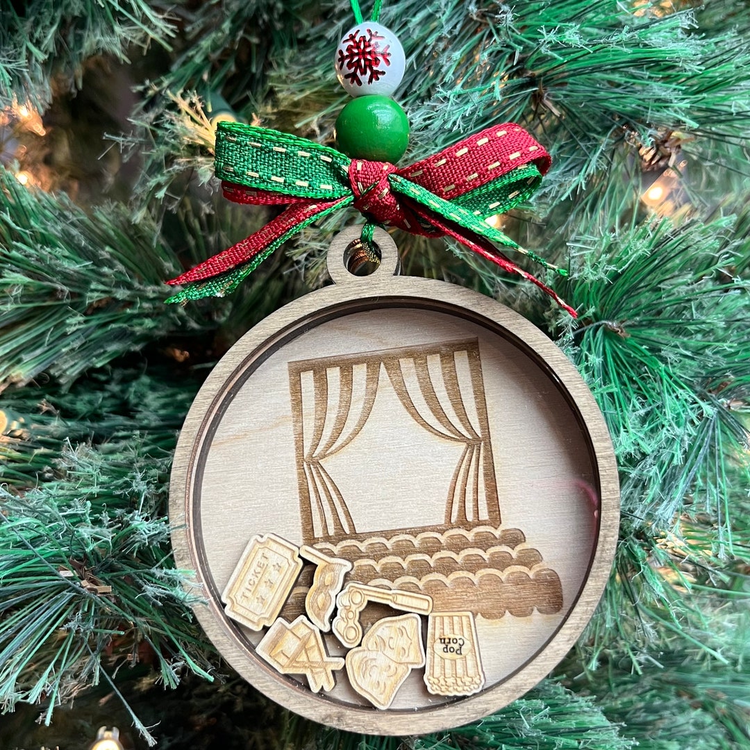 Theatre Shaker Ornament - Etsy