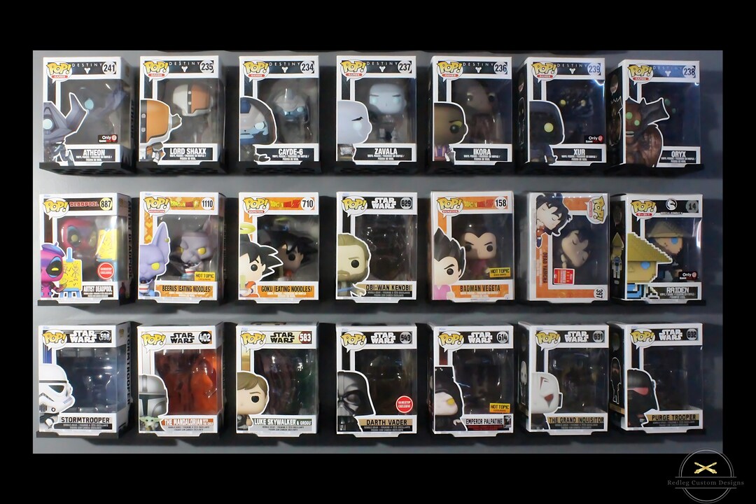 Funko Pop Shelf With Command Strips - Etsy Canada