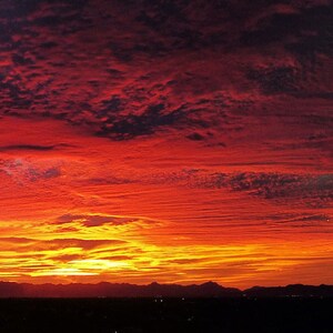 Brilliant Sunset Zoom Background - Etsy