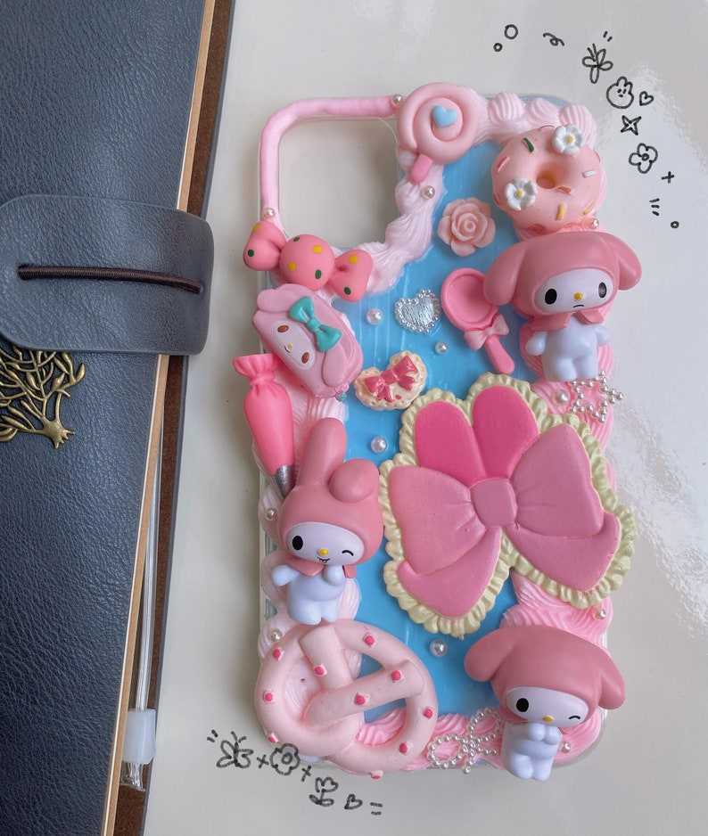 Melody Decoden Phone Case Kawaii Anime Phone Case for - Etsy