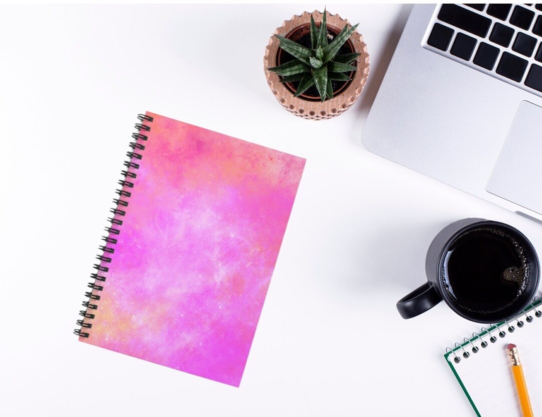 Watercolor Notebook Cute Spiral Notebook Travelers Notebook Aesthetic ...