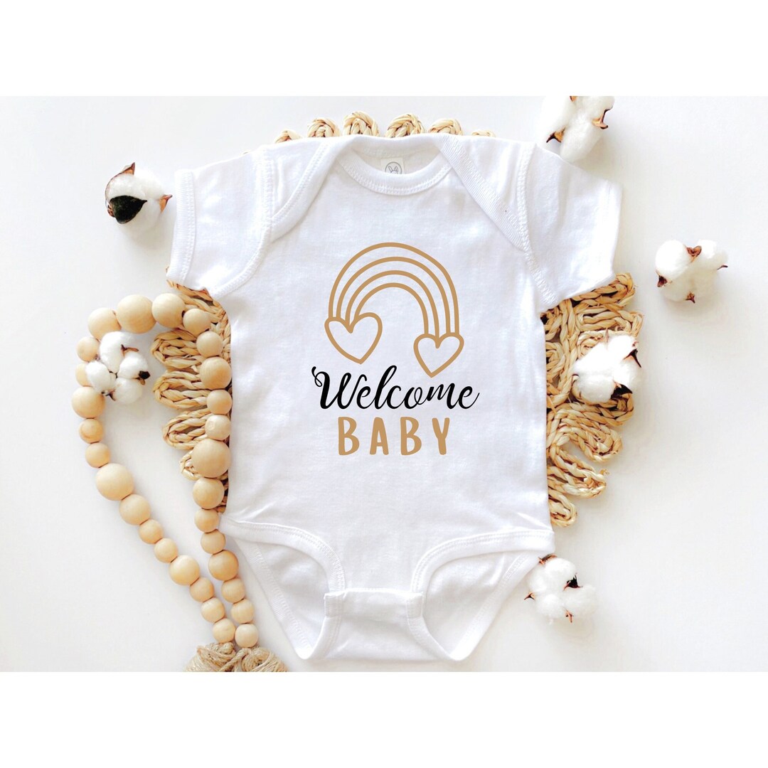 Bodysuit Welcome Baby Welcome to the World Welcome Newborn - Etsy