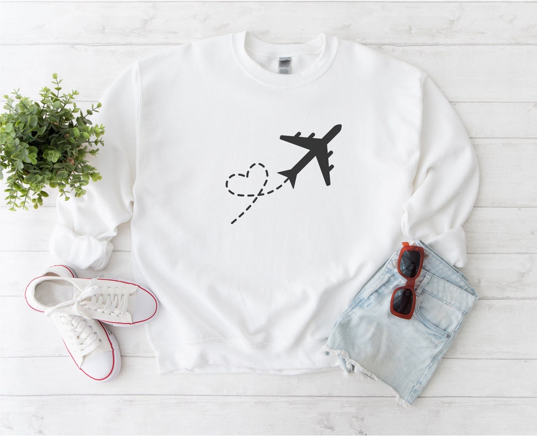 Catch Flights Not Feelings Travel Sweatshirt Airplane Mode Shirt ...