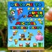 Personalized Mario Welcome Sign, Super Mario Birthday Welcome Sign ...