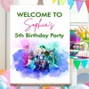 Finding Dory Birthday Welcome Sign, Finding Dory, Finding Nemo Birthday ...
