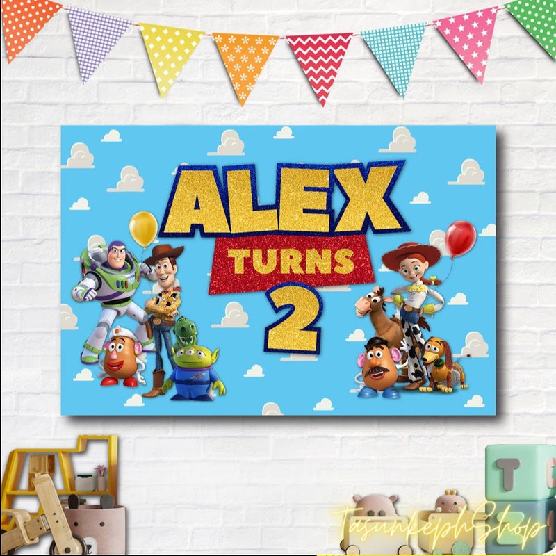 Toy Story Backdrop - Etsy