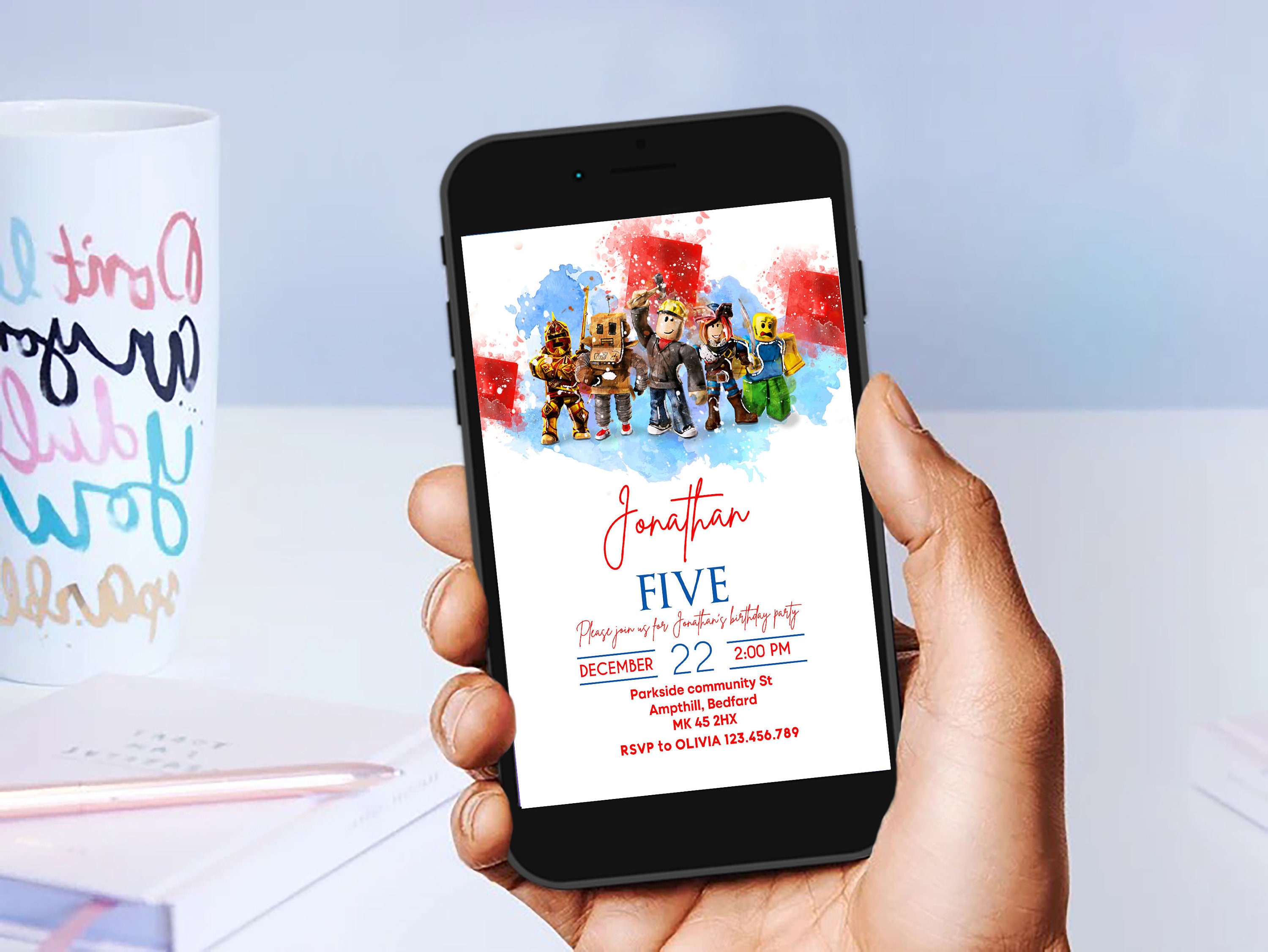 Printable Personalized Video Game Invitation Printable - Etsy