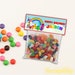 Printable Personalized Number Blocks Birthday Candy Bag Topper, Goodie ...
