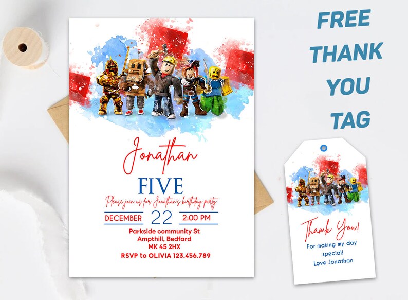 Printable Personalized Video Game Invitation Printable - Etsy