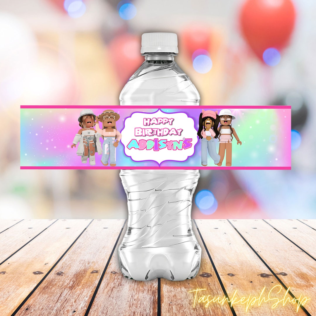 Kids Editable Water Labels, Box Labels | Kids Editable Chip Bag | Kids ...