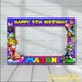 Mario Kart Photo Booth Frame Mario Kart Birthday Frame Mario - Etsy
