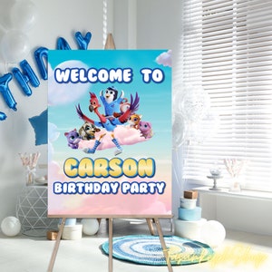 TOTS Welcome Sign, Photo Birthday Welcome Sign, TOTS Birthday Party, T ...