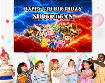 Super Smash Banner - Etsy