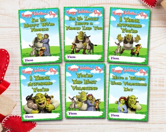 Birthday Card Shrek - Etsy