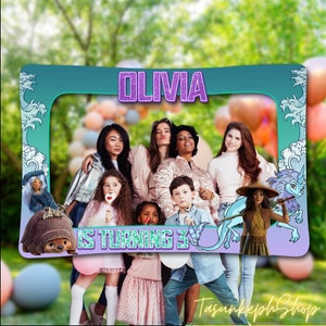 Raya and the Last Dragon Photo Booth Frame, Raya and the Last Dragon ...