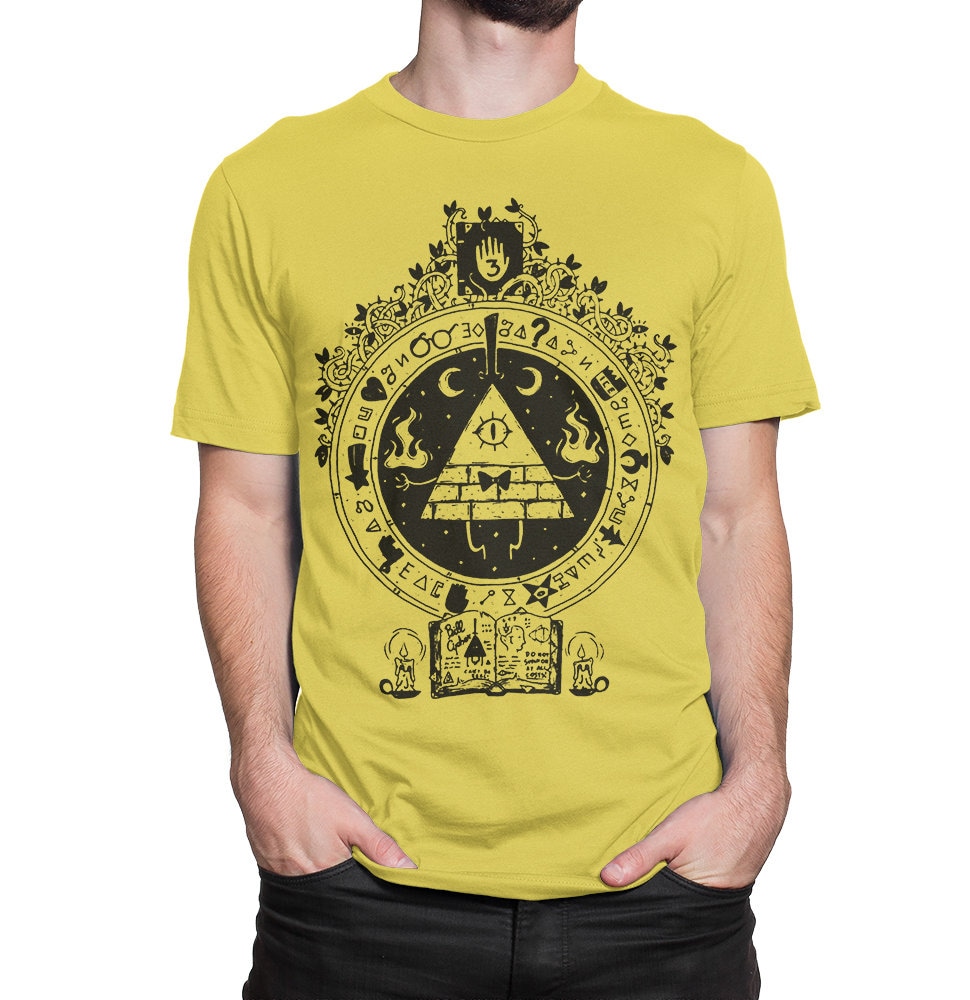 Gravity Falls Bill Cipher Art T-shirt, Men's Women's All Sizes (mw-207 ...