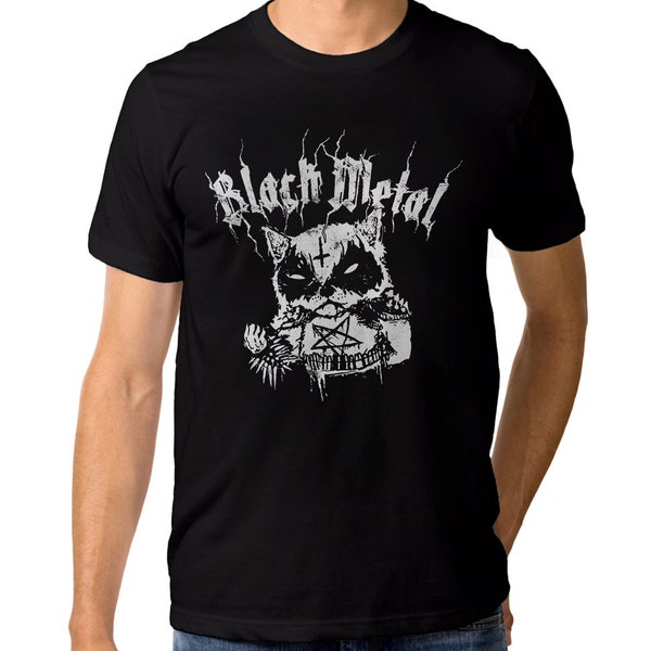Black Metal Shirt - Etsy