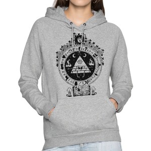 Gravity Falls Bill Cipher Hoodie and Sweatshirt / Unisex Sizes (mw-207 ...