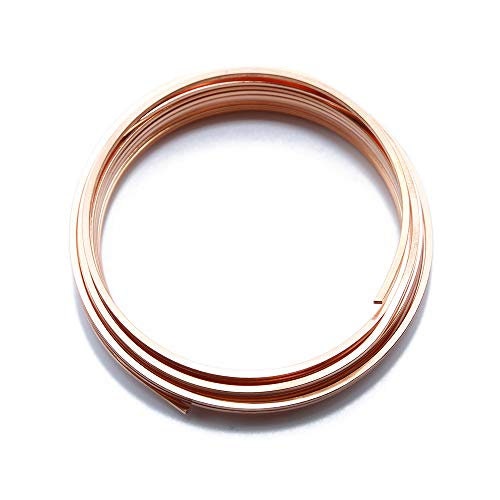 50 FT Solid Bare Copper Wire Square, Bright, Half Hard, Choose From 14 ...