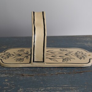 Ceramic Wall Altar Black Floral Design Handmade Gifts - Etsy