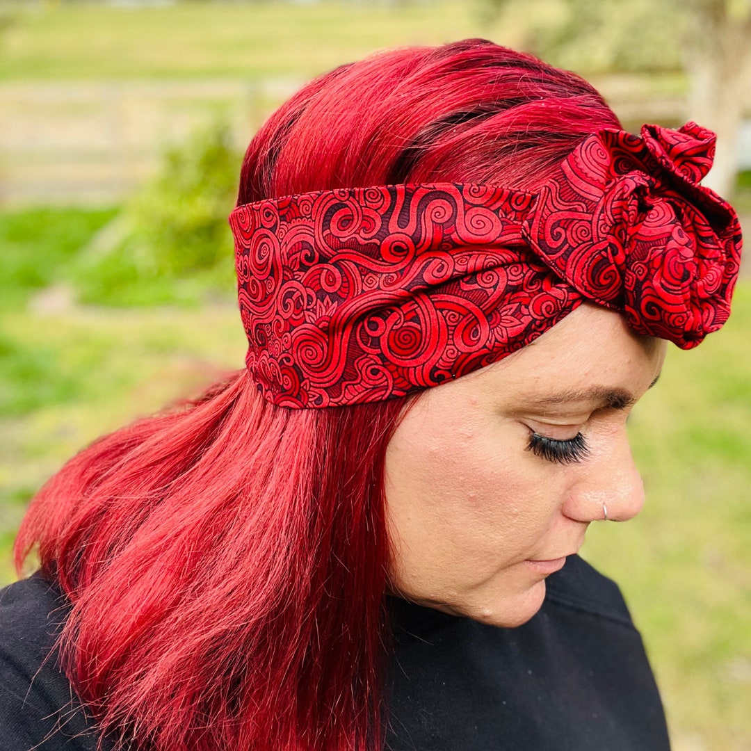 Maori Koru Wide Wire Hair Wrap Wire Headband Wired Head Wrap Wide Wired ...