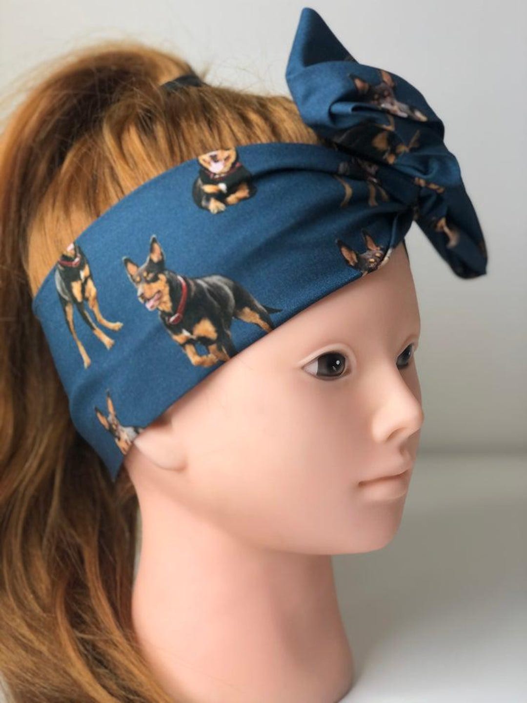 Kelpie Boho Wide Wire Hair Wrap Wire Headband Wired Head Wrap Wide ...