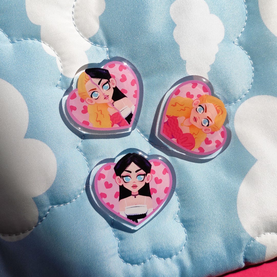 Jennifer's Body PINS - Charm | Jennifer Check | Needy Lesnicki | Horror ...