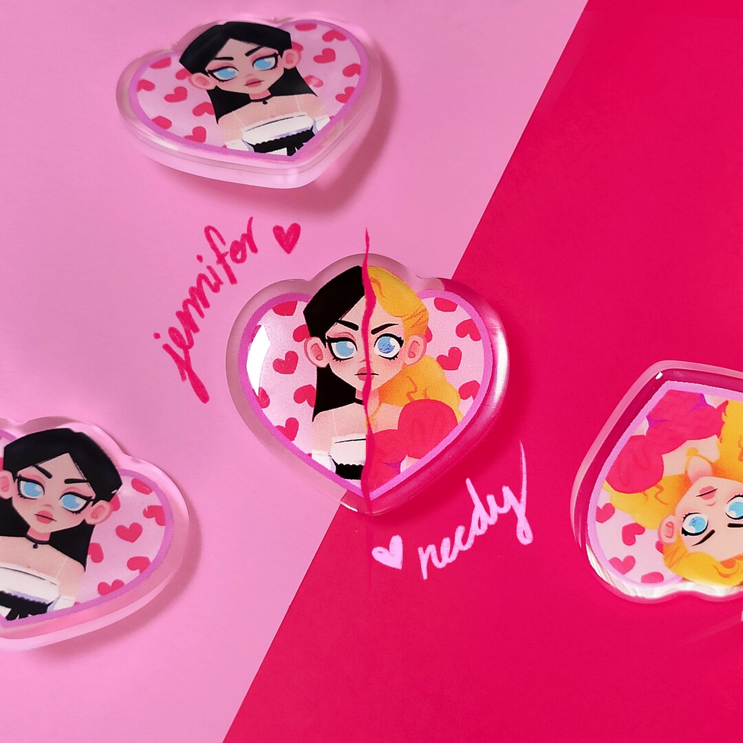 Jennifer's Body PINS Charm Jennifer Check Needy Lesnicki Horror Movie ...