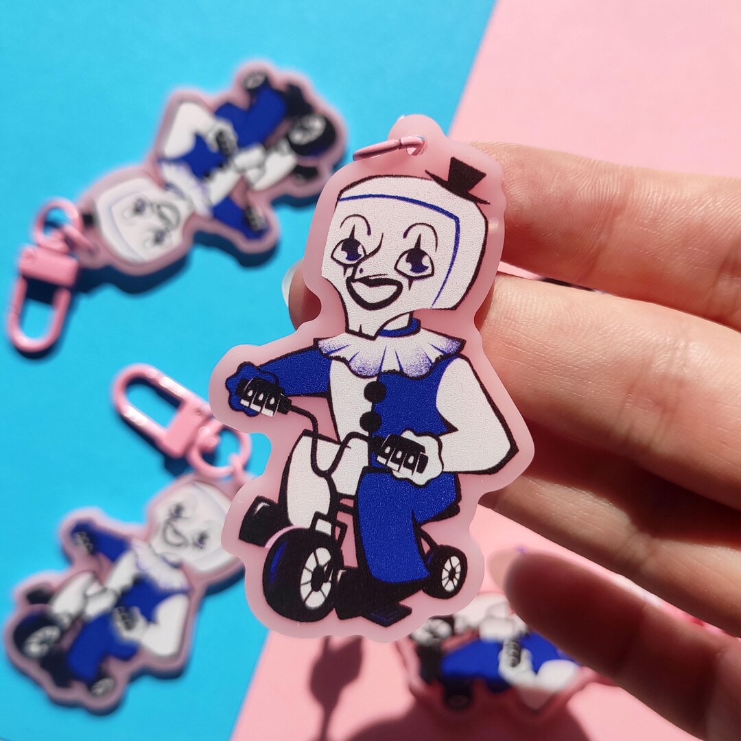 Terrifier Keychain - Charm | Horror Movie | Art the Clown | Slasher ...