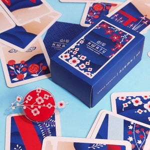 HWATU Flower Cards - Korean Traditional Playing Cards | Hwatoo | Korean ...