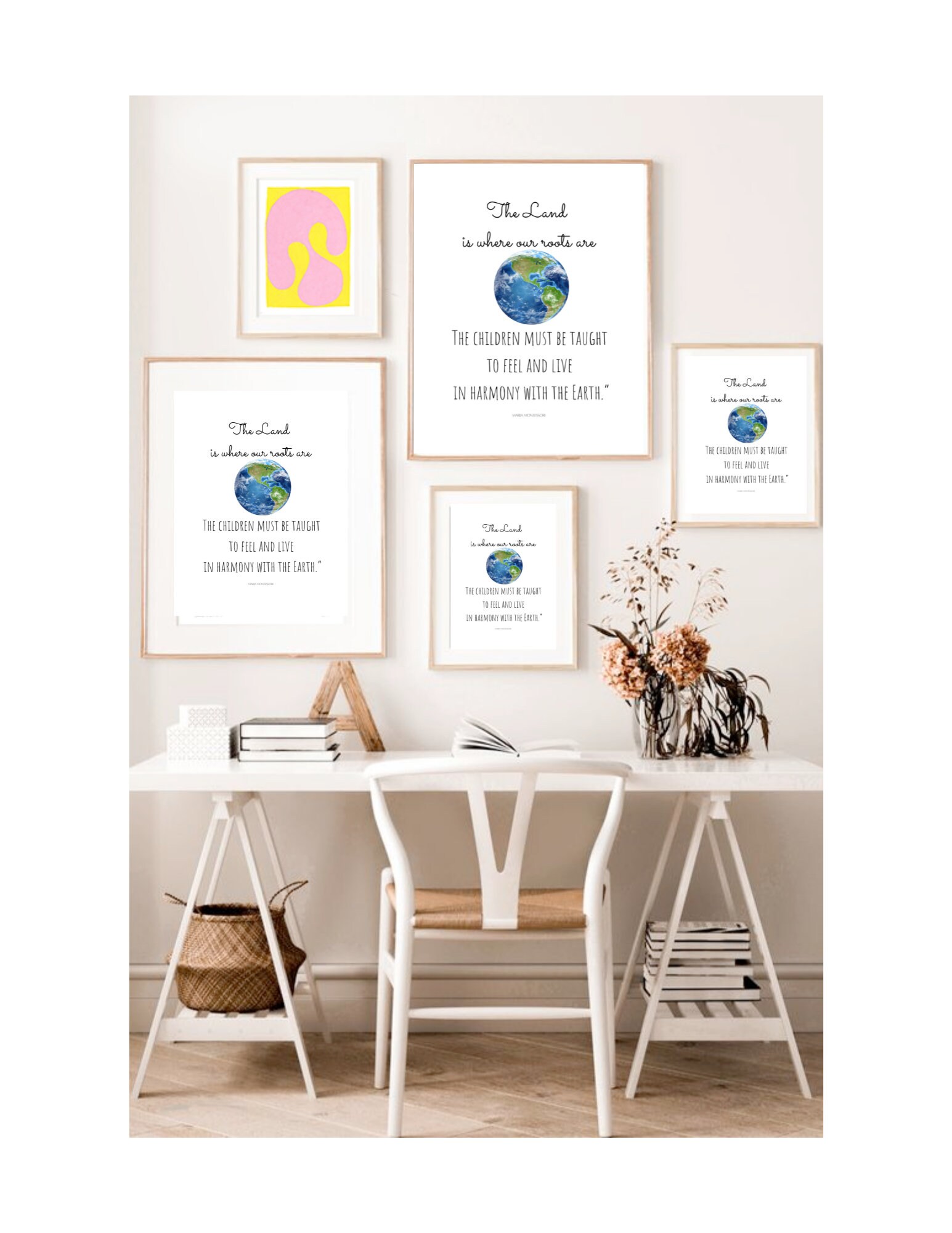 EARTH DAY Educational Wall Art Montessori Quote Classroom - Etsy
