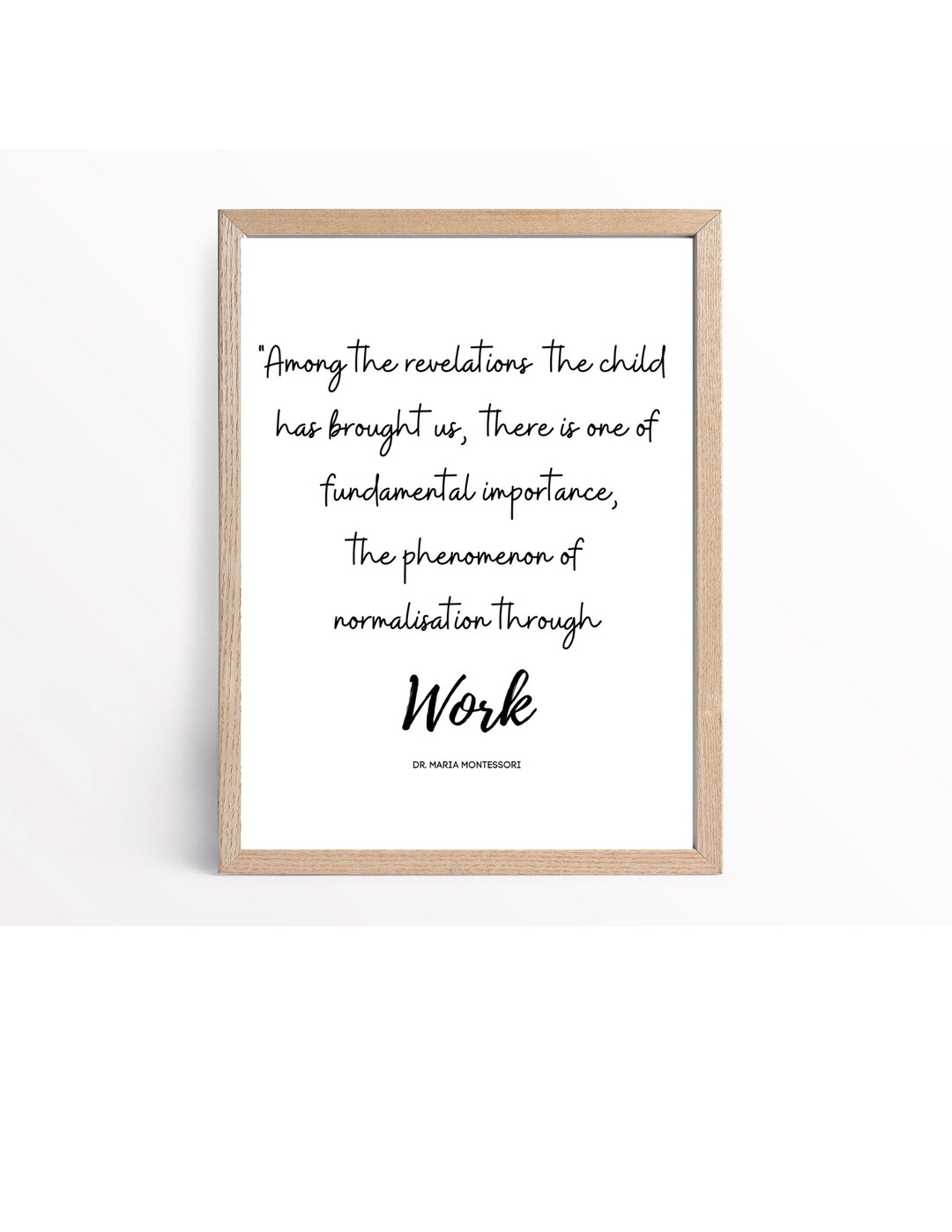 Classroom Poster, Montessori Quotes Wall Art, Printable Educational ...