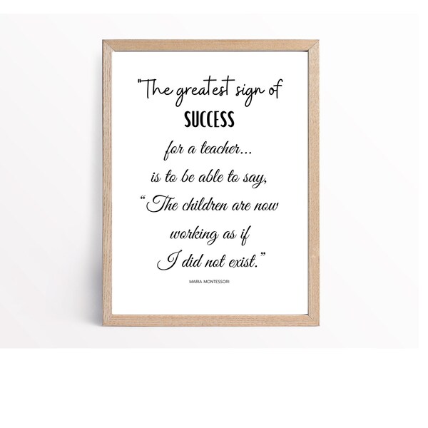 Montessori Wall Art - Etsy