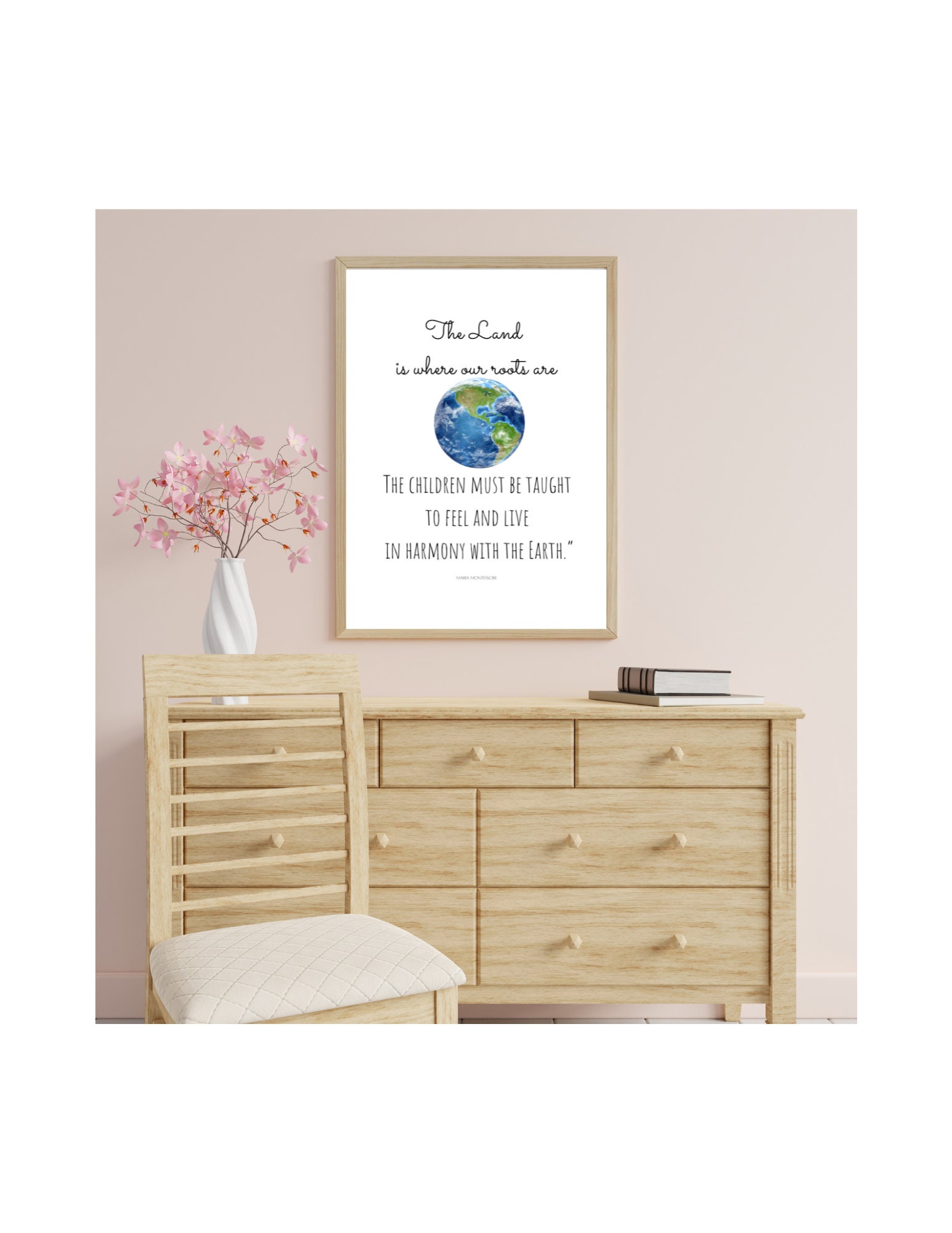 EARTH DAY Educational Wall Art Montessori Quote Classroom - Etsy