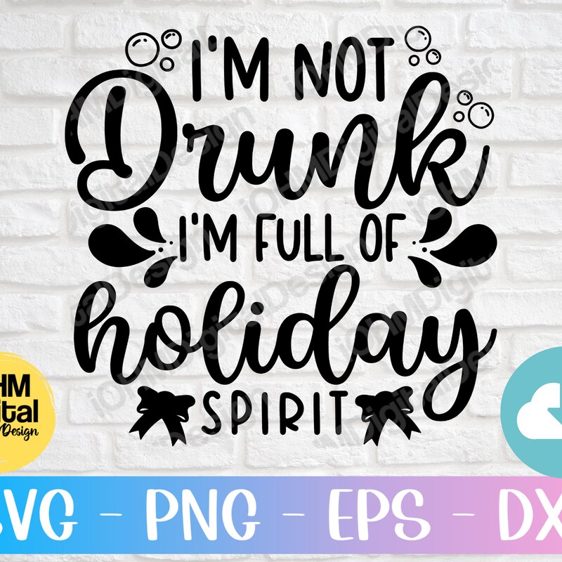 Funny Holiday Booze Sayings - Etsy